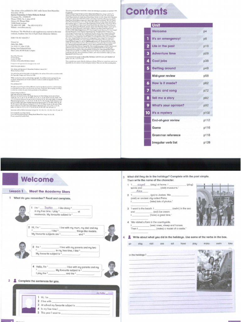 (Free Gift) Academy Stars Year 6 Workbook | PDF