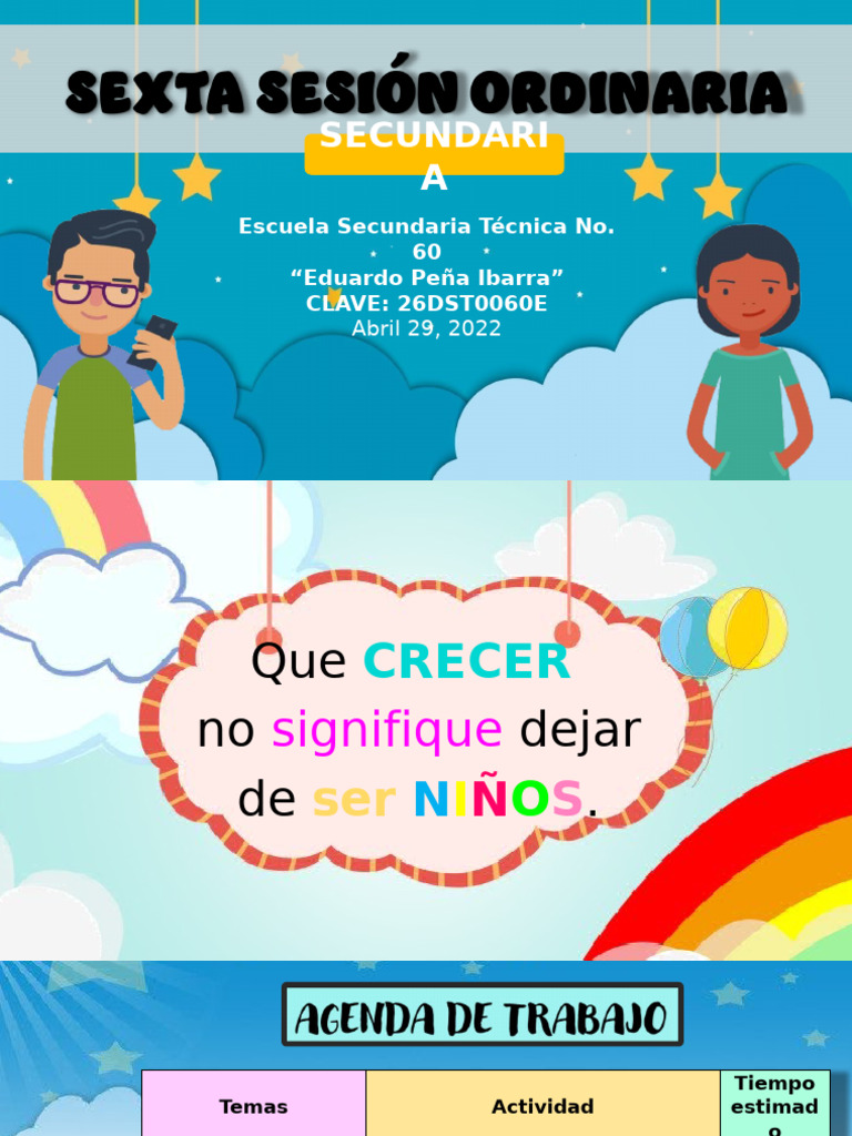 Secundaria 6a Cte 22 | PDF | Enseñando | Aprendizaje