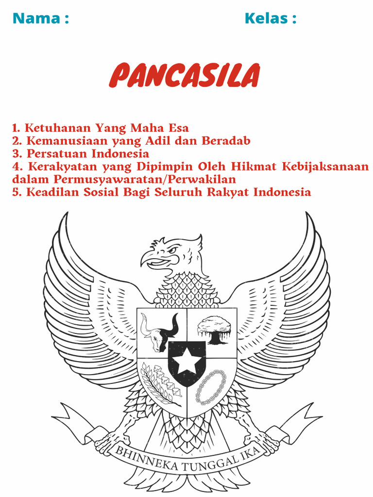Poster Pancasila | PDF