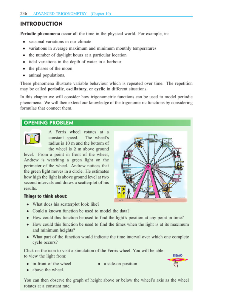 Advanced Trigonometry AA SL | PDF | Trigonometric Functions | Trigonometry