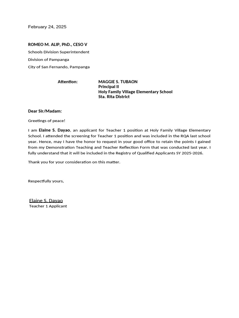 Letter of Intent Retain Score | PDF