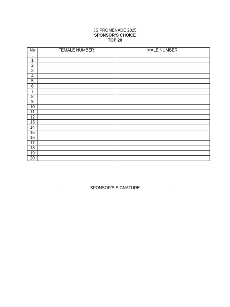 Js Promenade 2025 | PDF