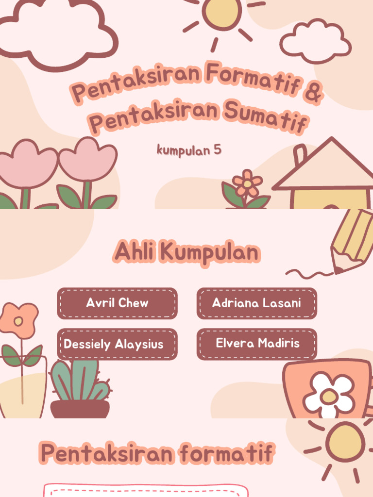 Kumpulan 5 Pentaksiran Formatif & Sumatif | PDF