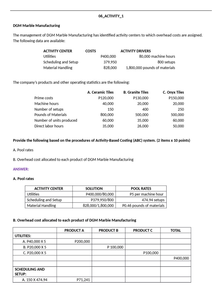 LASQUITE_06_ACTIVITY_1_SCM.docx | PDF | Financial Services | Economies