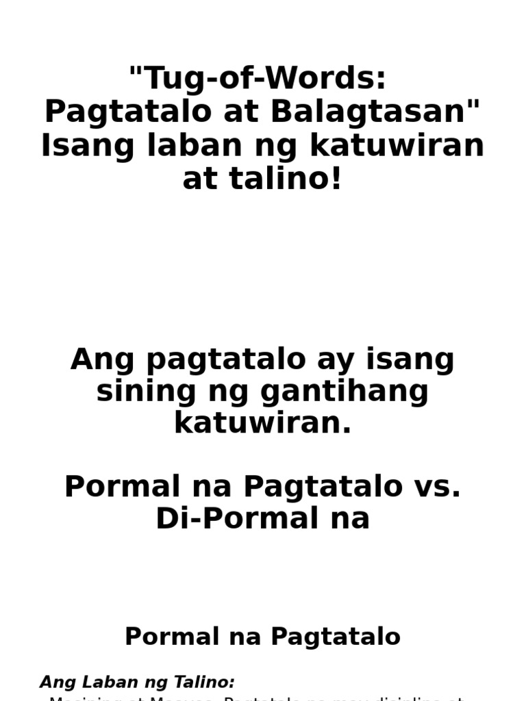 DEBATE | PDF