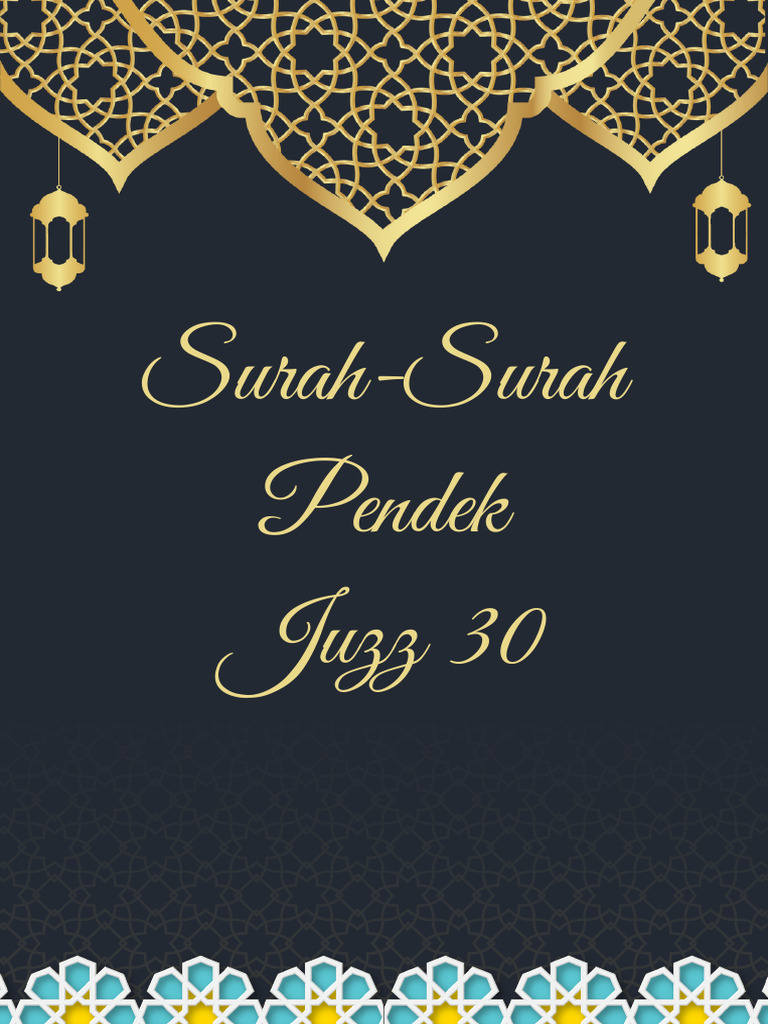 H2 MATERI 2 SURAH-SURAH PENDEK Kls 1-3 | PDF