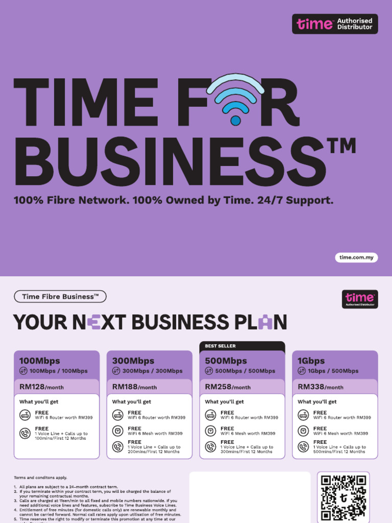 TIME_Business_Fibre_Leaflet_Oct2024 | PDF