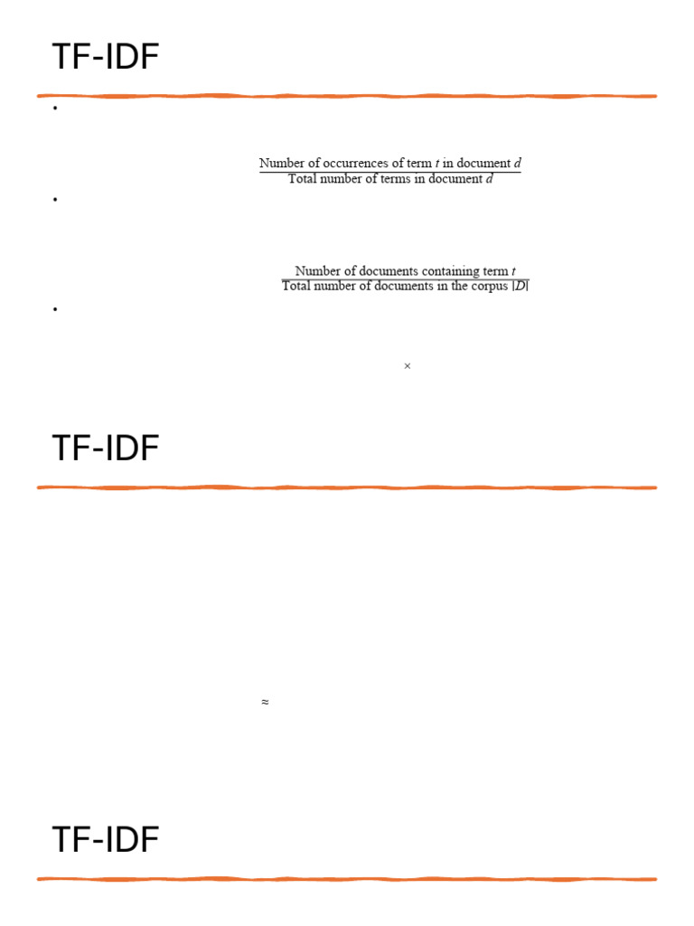 Understanding TF-IDF Calculation | PDF