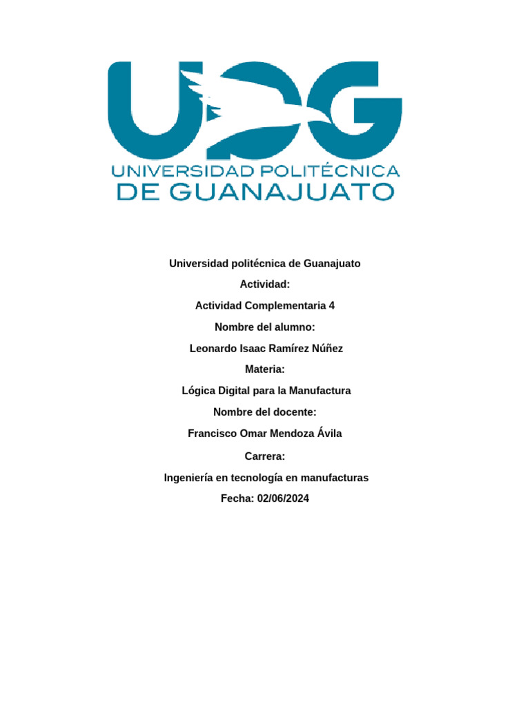 Actividad Complementaria 4 | PDF