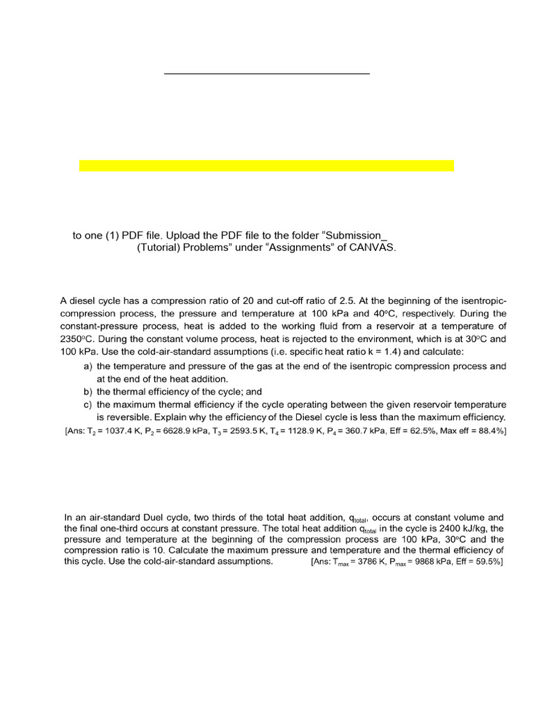 Set-2 - Practice (Tutorial) Problems | PDF