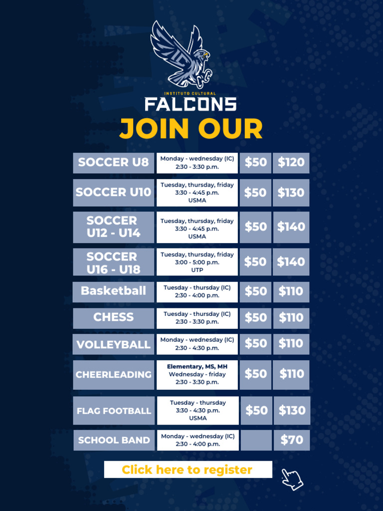 Falcon Extracurricular PDF Compartir | PDF