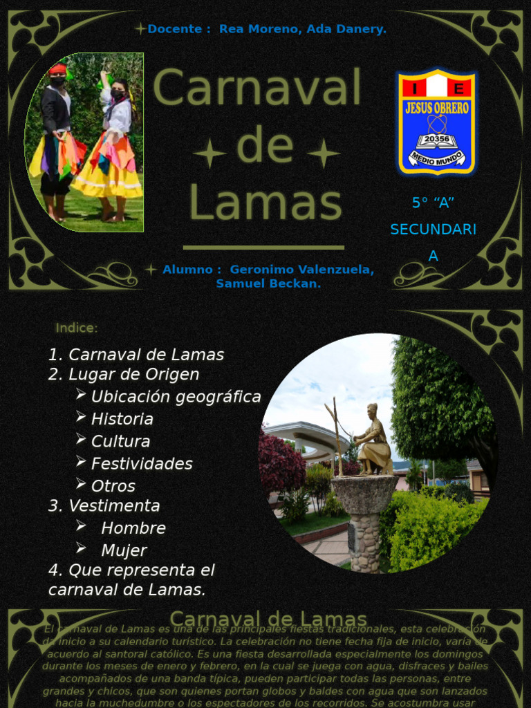 Carnaval de Lamas | PDF