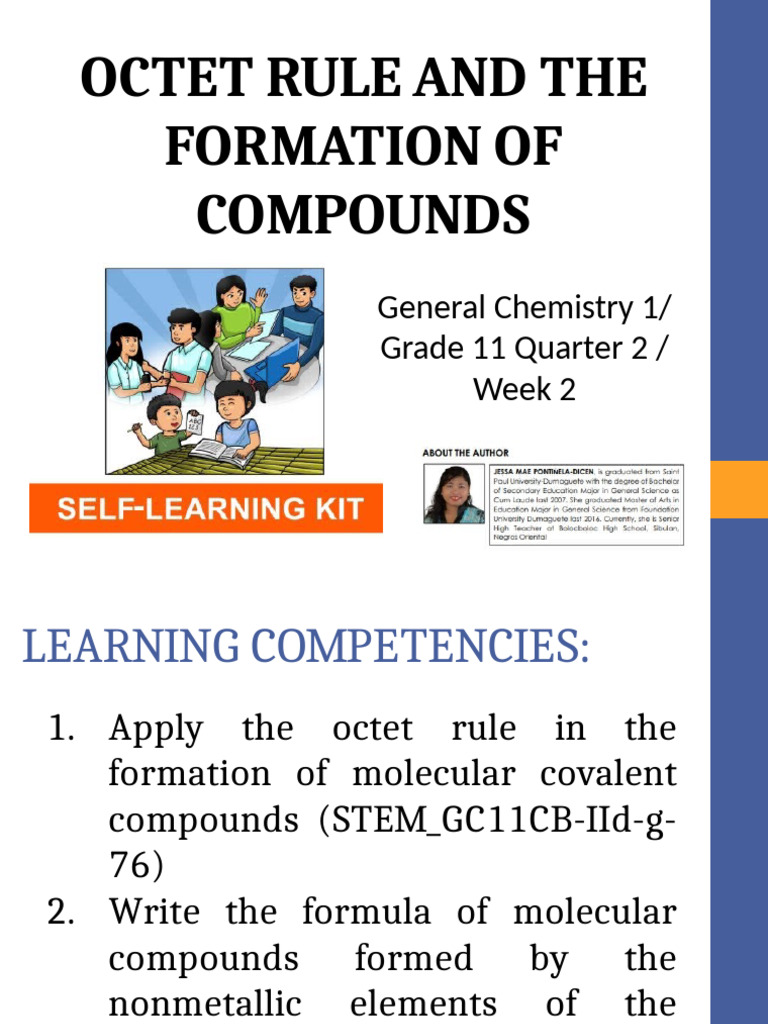 Octet Rule and The Formation of Compounds | PDF | Ion | Chemical Bond