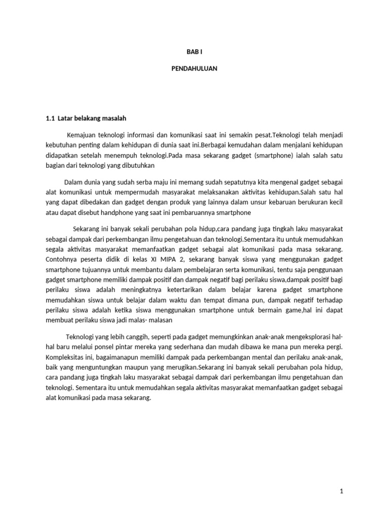 Proposal Bindo | PDF