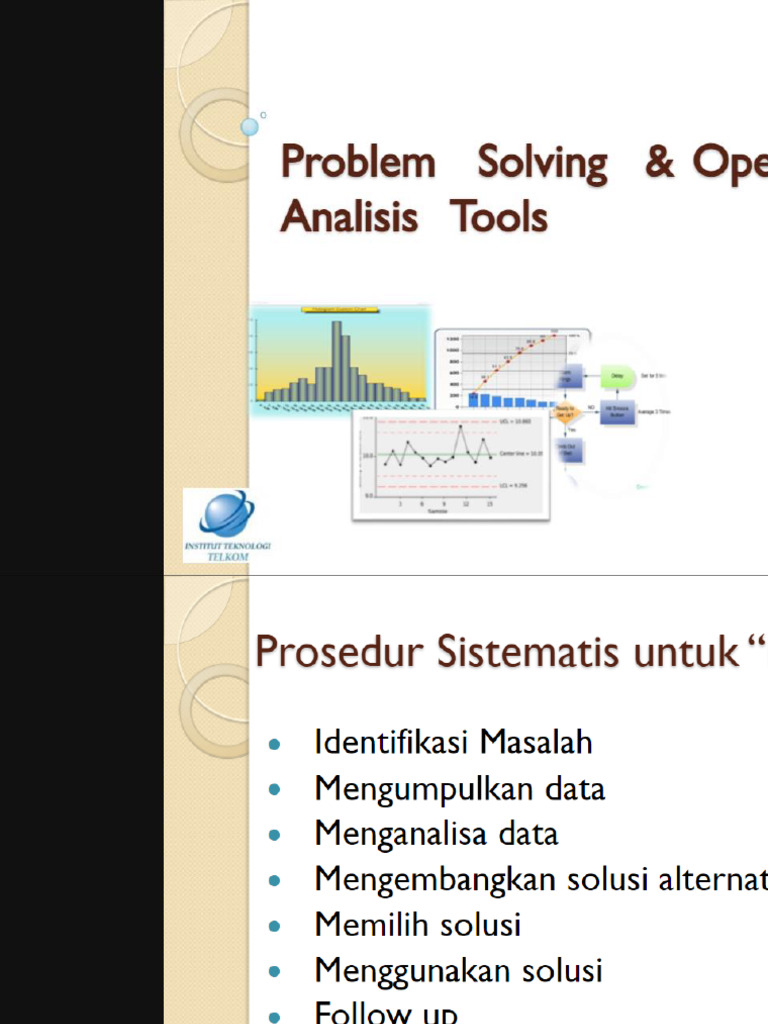 Problem Solving Operation Analysis Tools | PDF