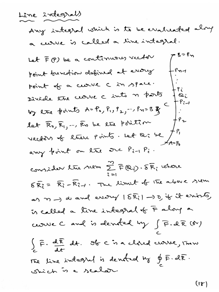 Vector Calculus Part - II | PDF