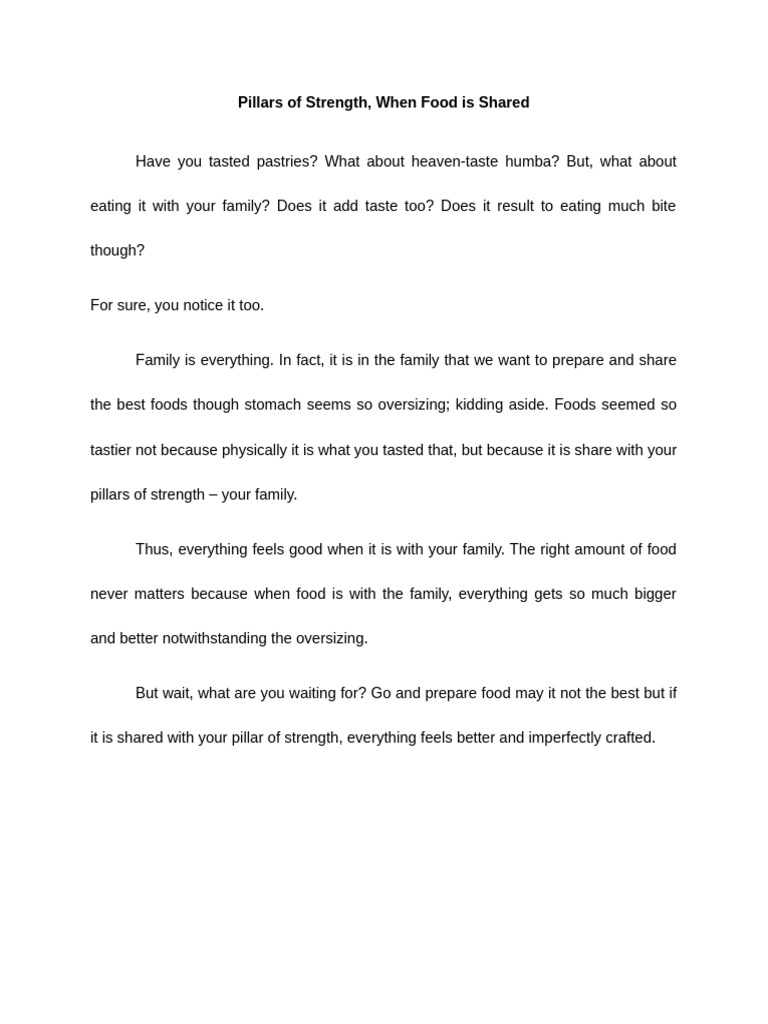 Pillars of Strength | PDF