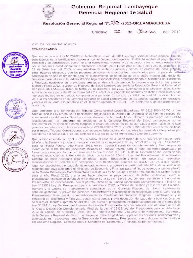 Resol. 082-2012 | PDF