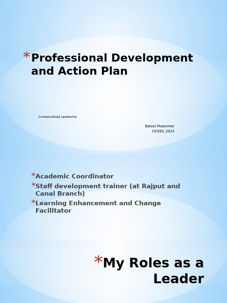 Batool - Revised Presenatation | PDF | Leadership | Emotional Intelligence