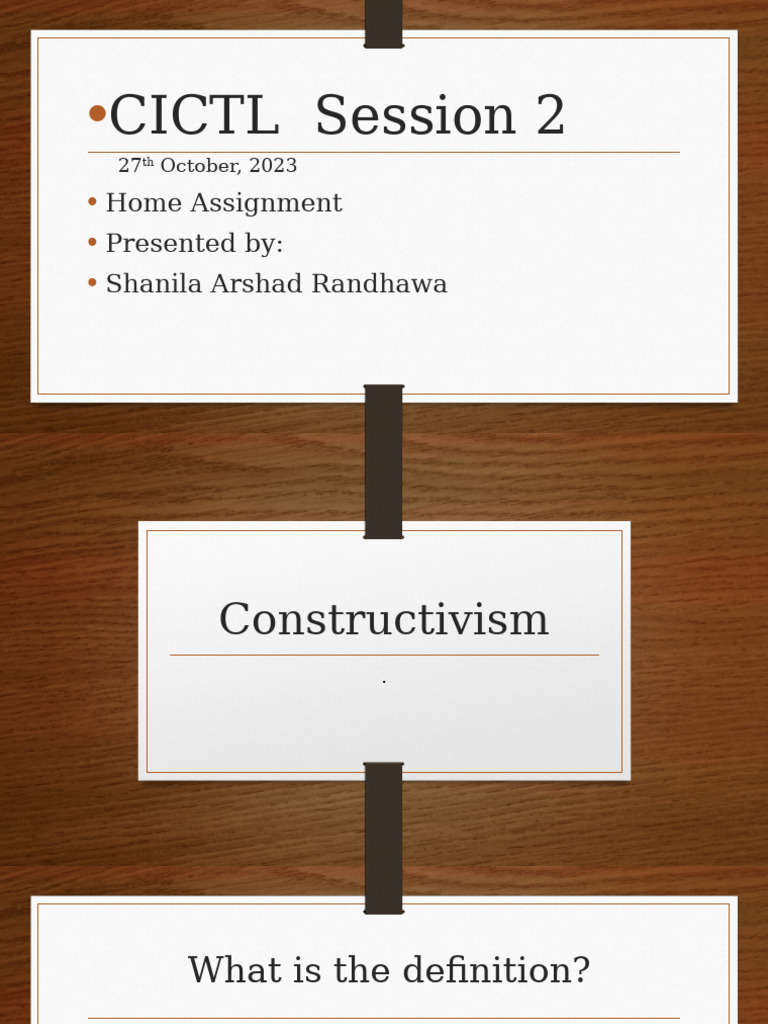Constructivism in Classroom Practices | PDF