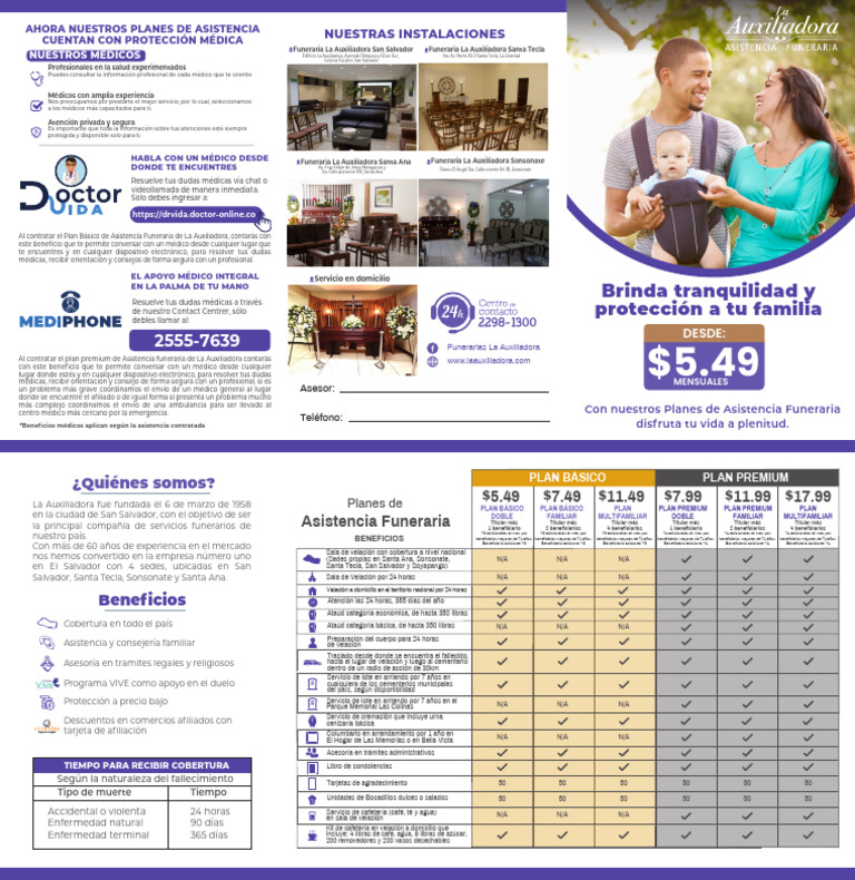 Asistencia - Brochure Asistencia | PDF