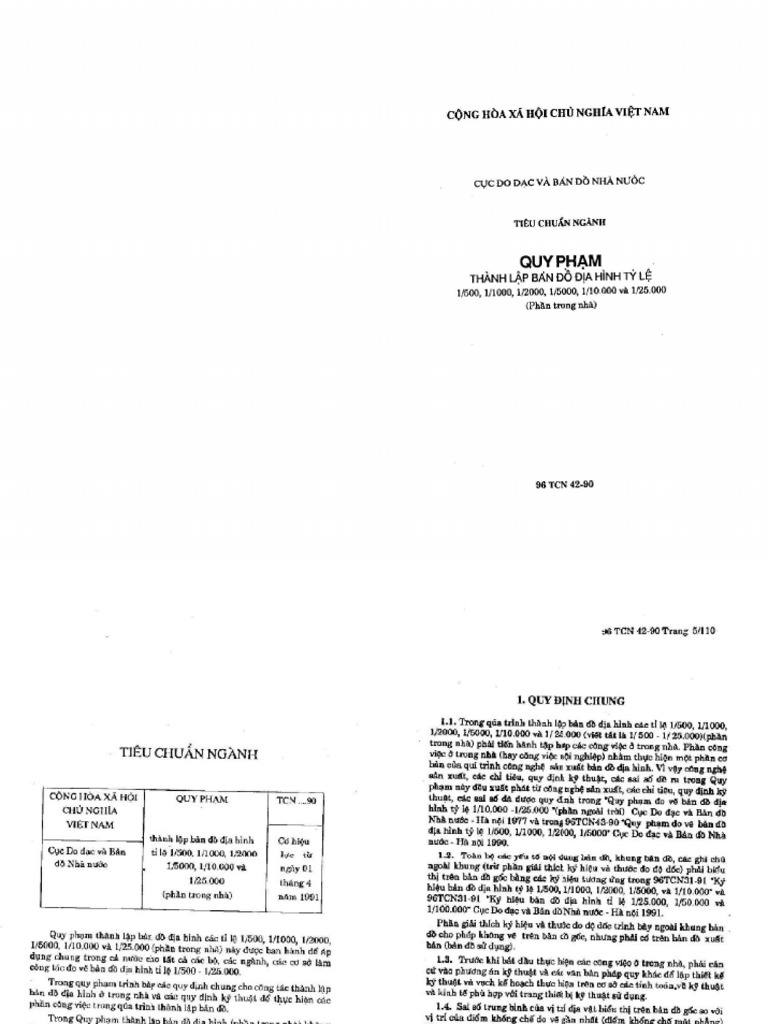 96 TCN 42 - 1990 | PDF