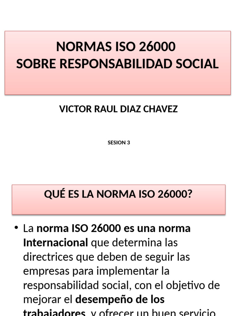 Guía sobre la Norma ISO 26000 RSC | PDF | Responsabilidad social ...