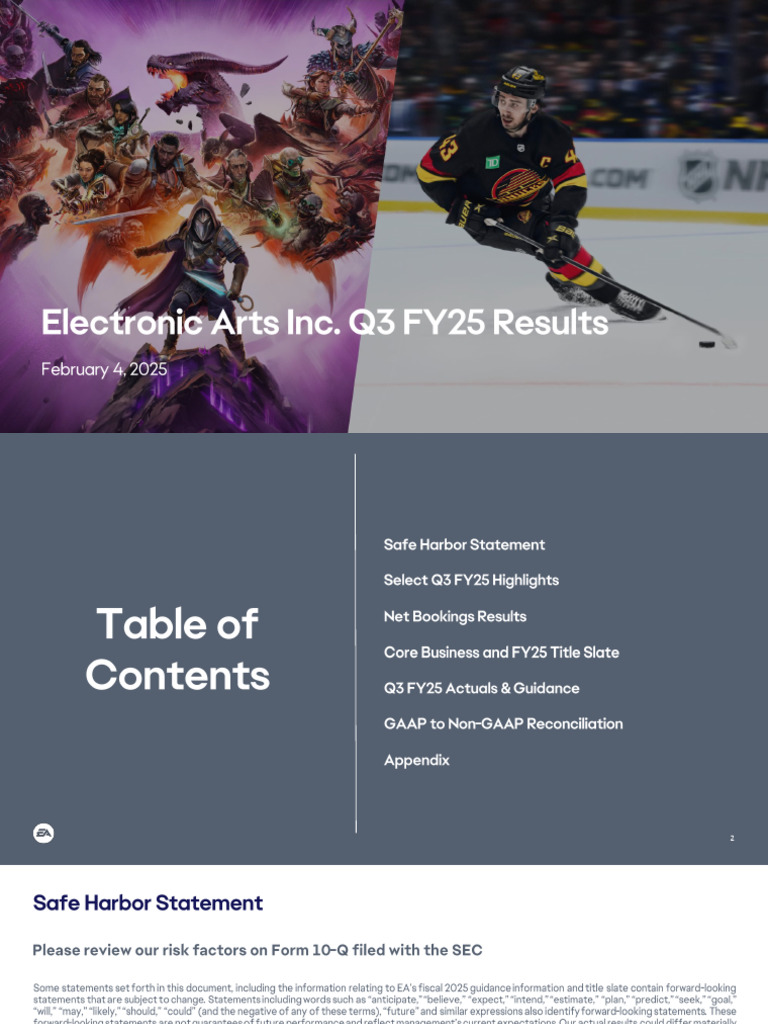 Q3 FY25 Earnings Slides FINAL | PDF