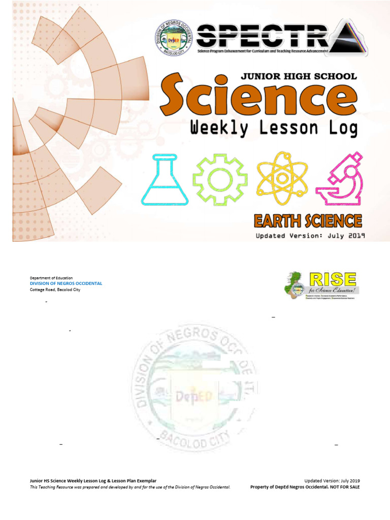 WLL_JHS_Earth-Science_2019 | PDF | Learning | Plate Tectonics