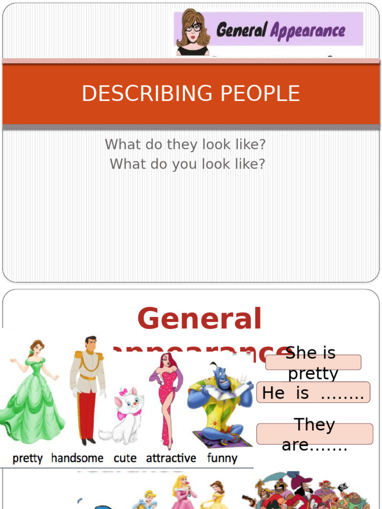 Describing People | PDF