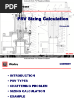 Built Up Back Pressure Calculation | PDF | Pressure | Valve