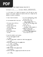 Grammar Too, Too Much, Too Many, (Not) Enough Worksheet - Live ...