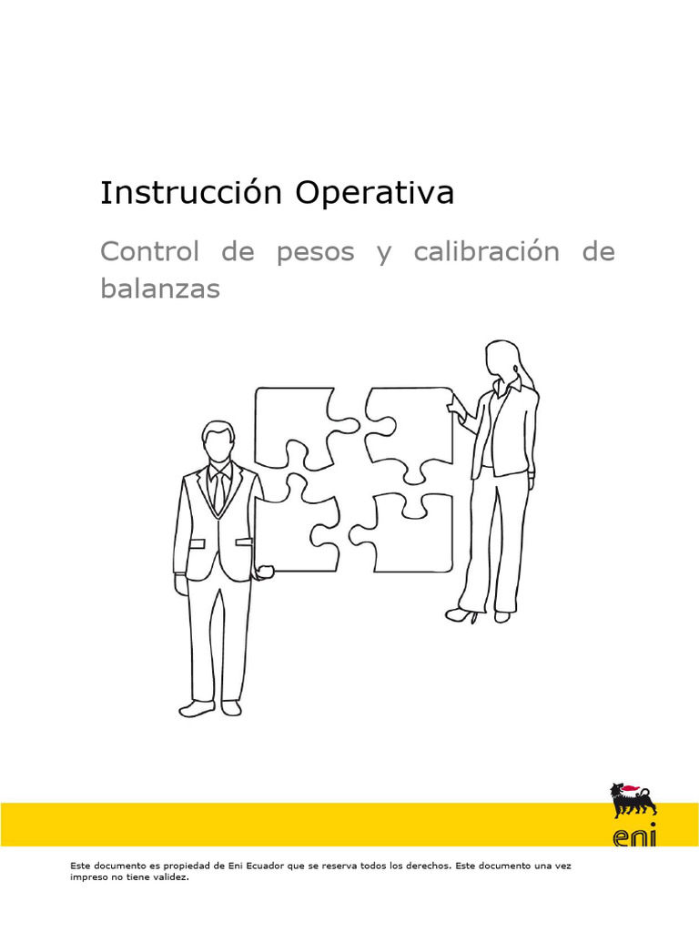 Control de Pesos y Calibración de Balanzas | PDF | Calibración