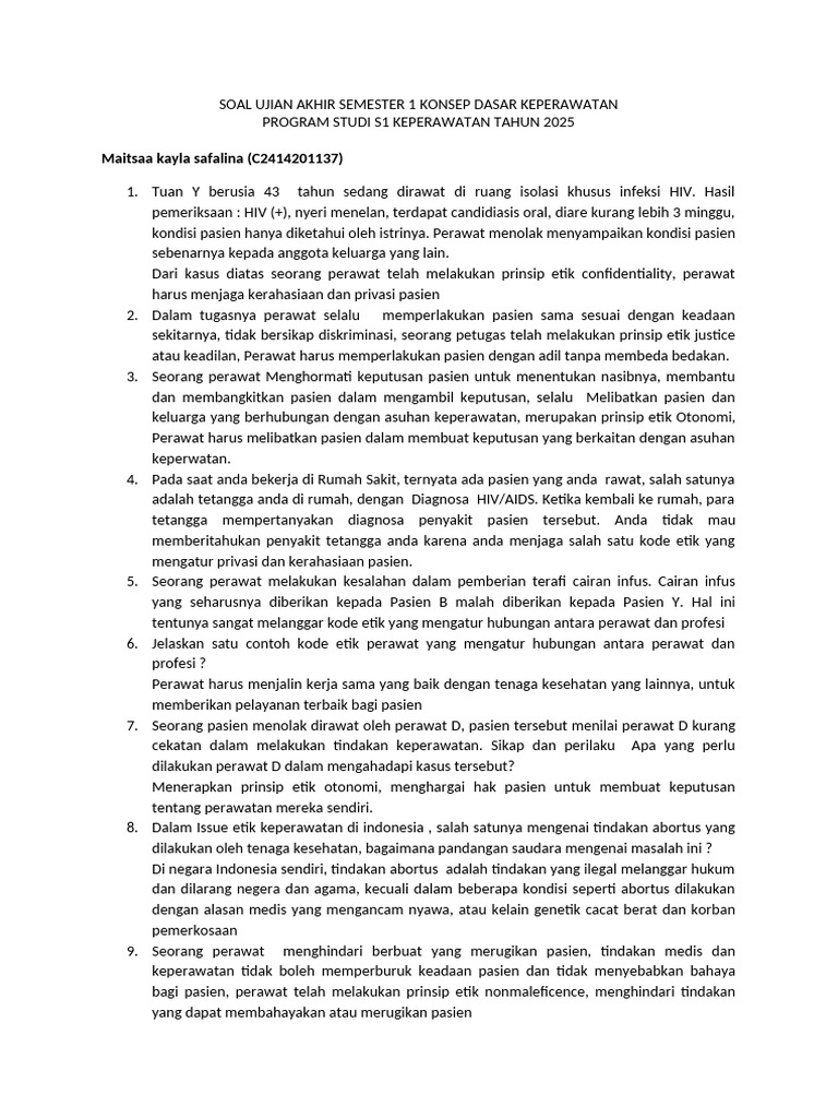 UAS KDK 2025 Maitsaa Kayla (C2414201137) Salinan | PDF