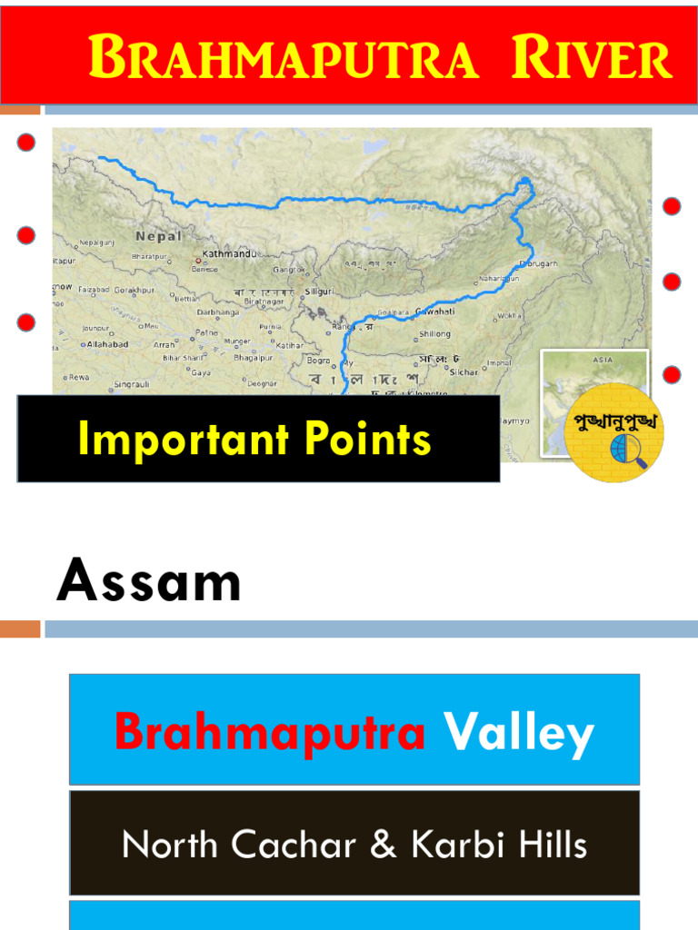 Brahmaputra River Overview and Facts | PDF