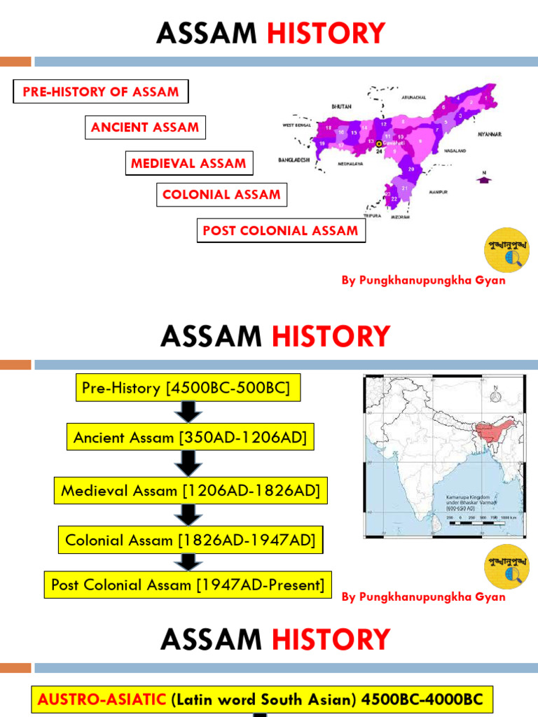 Comprehensive Overview of Assam History | PDF