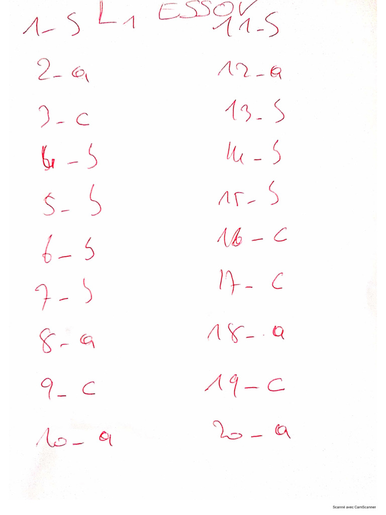 Corrigé Compo Essor | PDF