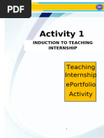 Teaching Internship Performance Insights | PDF | Teachers | Internship