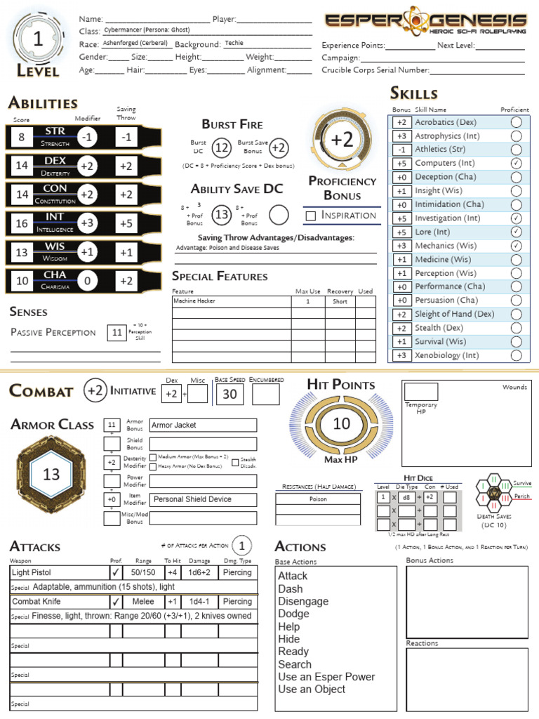 L1 Cybermancer Ashenforged | PDF