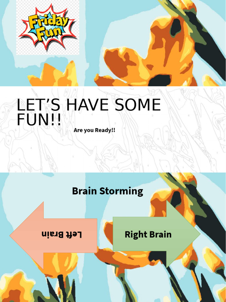 Let's Have Some Fun!! | PDF