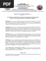 Barangay Disaster Preparedness | PDF | Emergency Management | Disaster ...