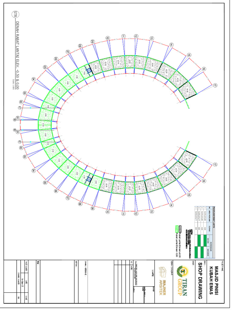 IKBR - Denah Rabat Lantai | PDF