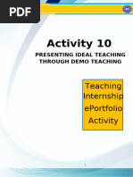 Effective Strategies for Demo Teaching | PDF | Teaching Method | Teachers