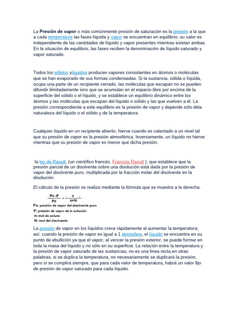 Tarea 3p | PDF | Vapor | Líquidos