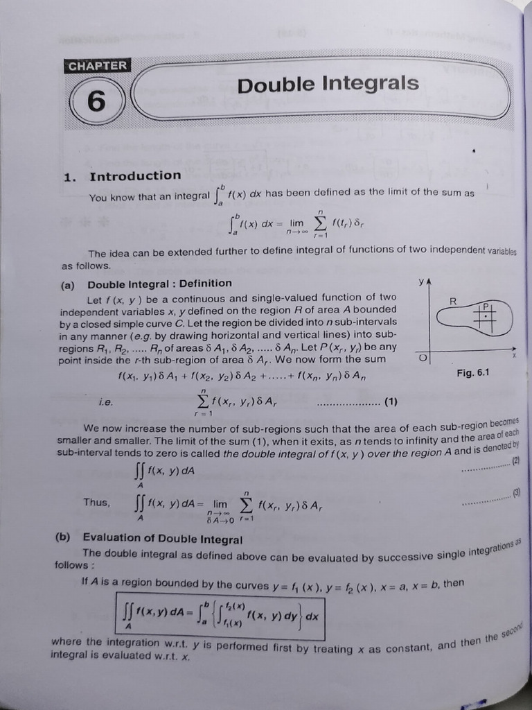 Kumbhojkar Double Integral | PDF