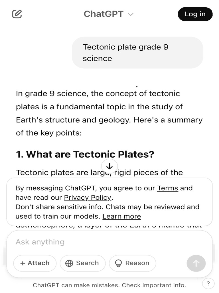 Tectonic Plates Overview | PDF