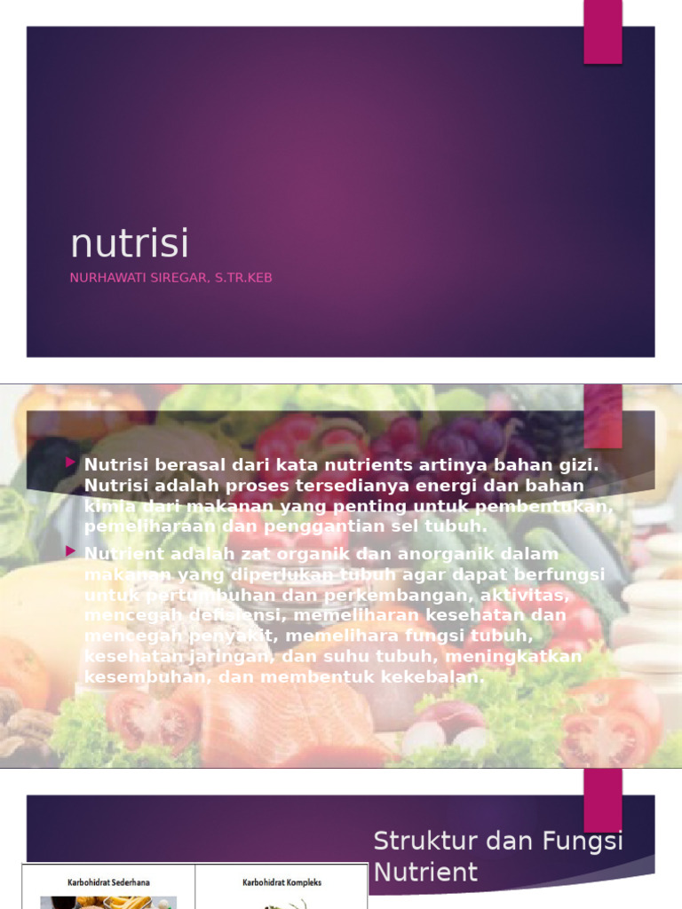 Nutrisi | PDF