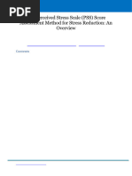 Perceived Stress Scale (PSS) & Example - Free PDF Download | PDF ...