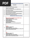 Checklist for RMC plant Prequalification | PDF | Concrete | Calibration