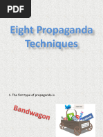 7 Types of Propaganda | PDF
